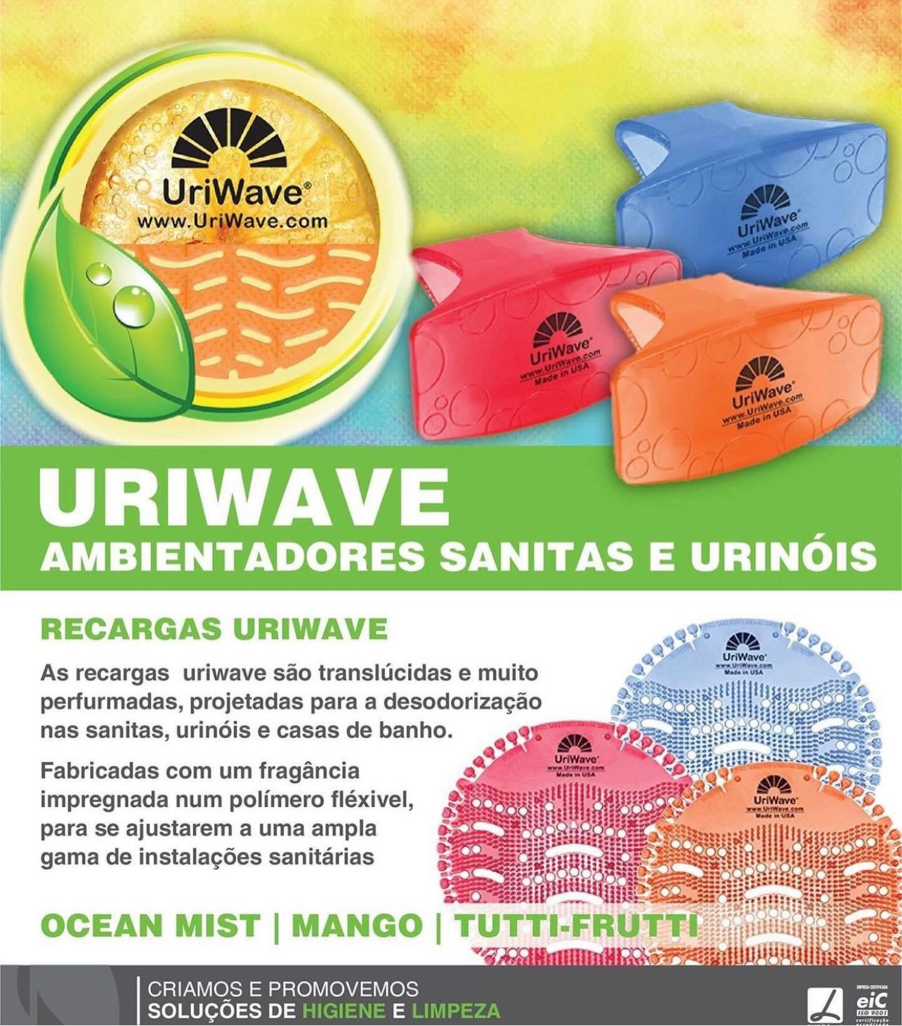 Tapetes de Urinol – Oceano – Hegipaços
