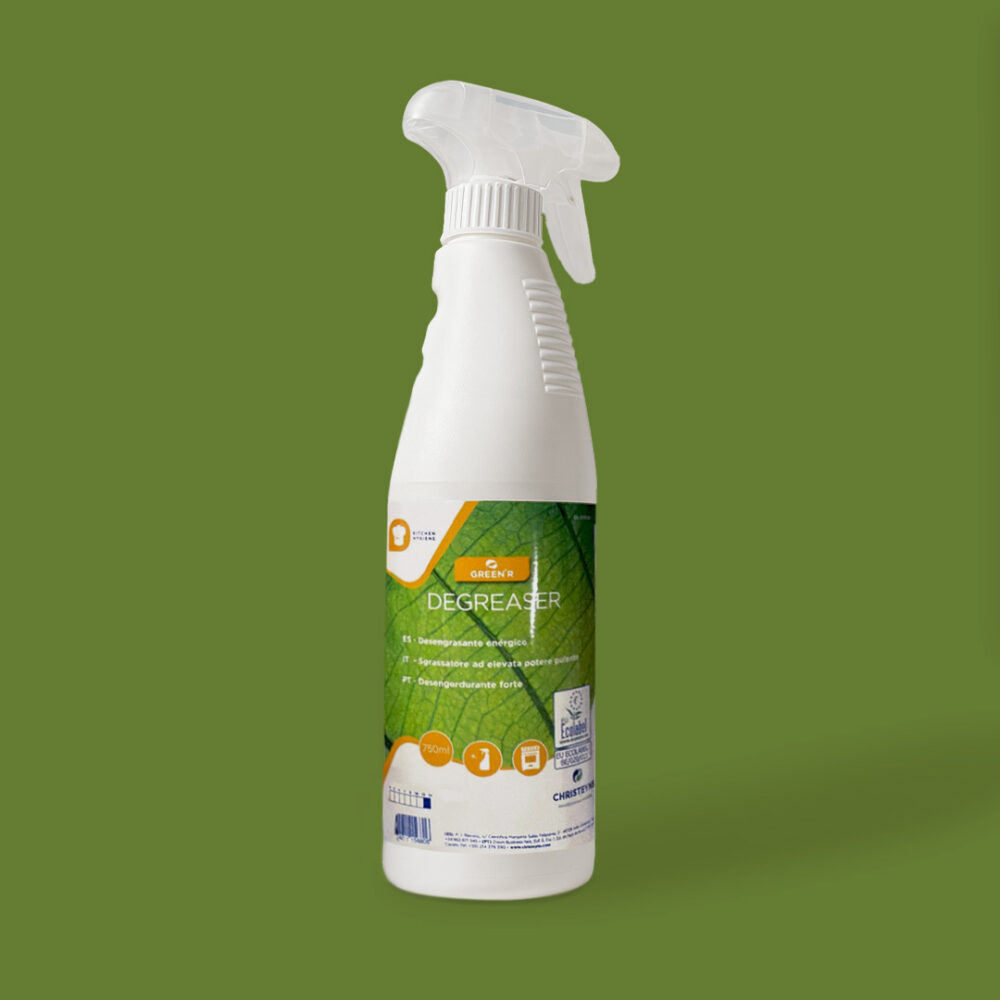Desengordurante forte e ecológico para cozinhas e superfícies – Hegipaços